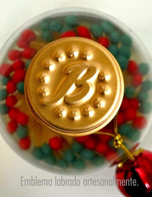 Kit de vela aromática Glitter Zen bundles 3 piezas aroma caramelo 7